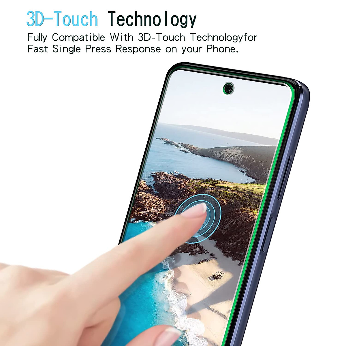 KAREEN [2-Pack] Screen Protector for Motorola Moto G Stylus 5G 2022, Moto G Stylus 2022 [Not Fit for 2021/2020 Version] Tempered Glass, Anti Scratch, Bubble Free