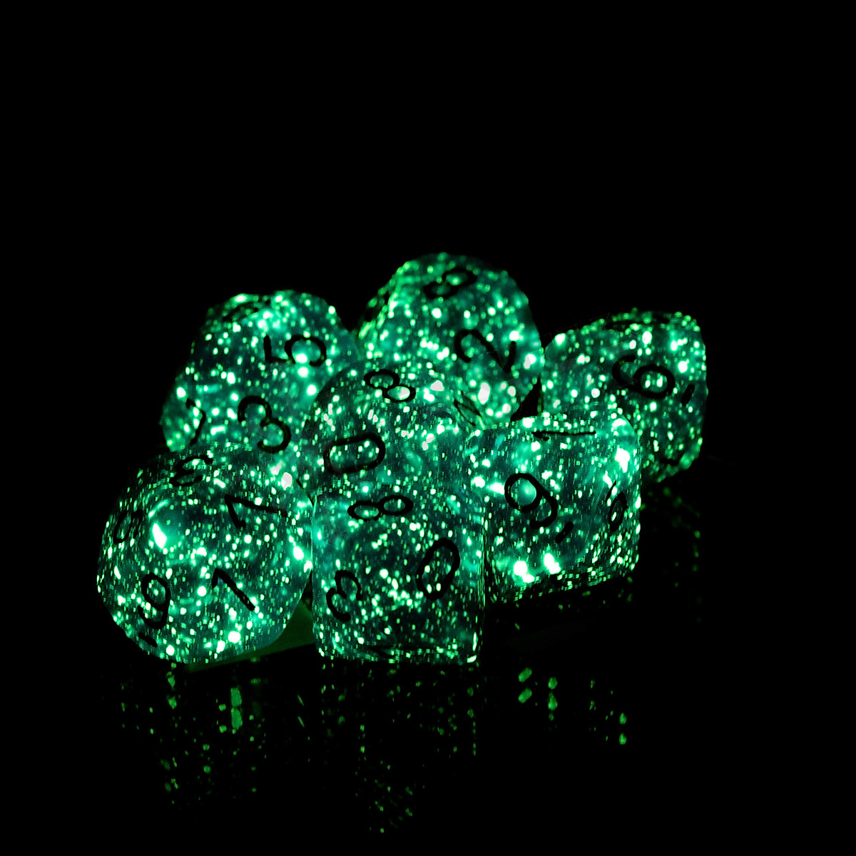 Chessex Borealis Light Smoke Luminary 10 x D10 Set [CHX27378]