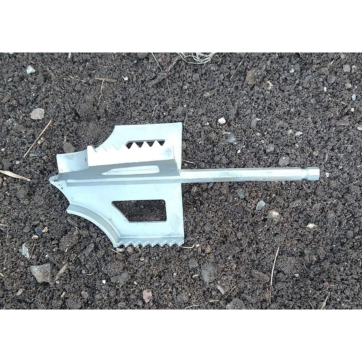 Garden Groomer - Soil Tiller, Weed Remover, Soil Digger, Auger, Drill Attachment for Gardening