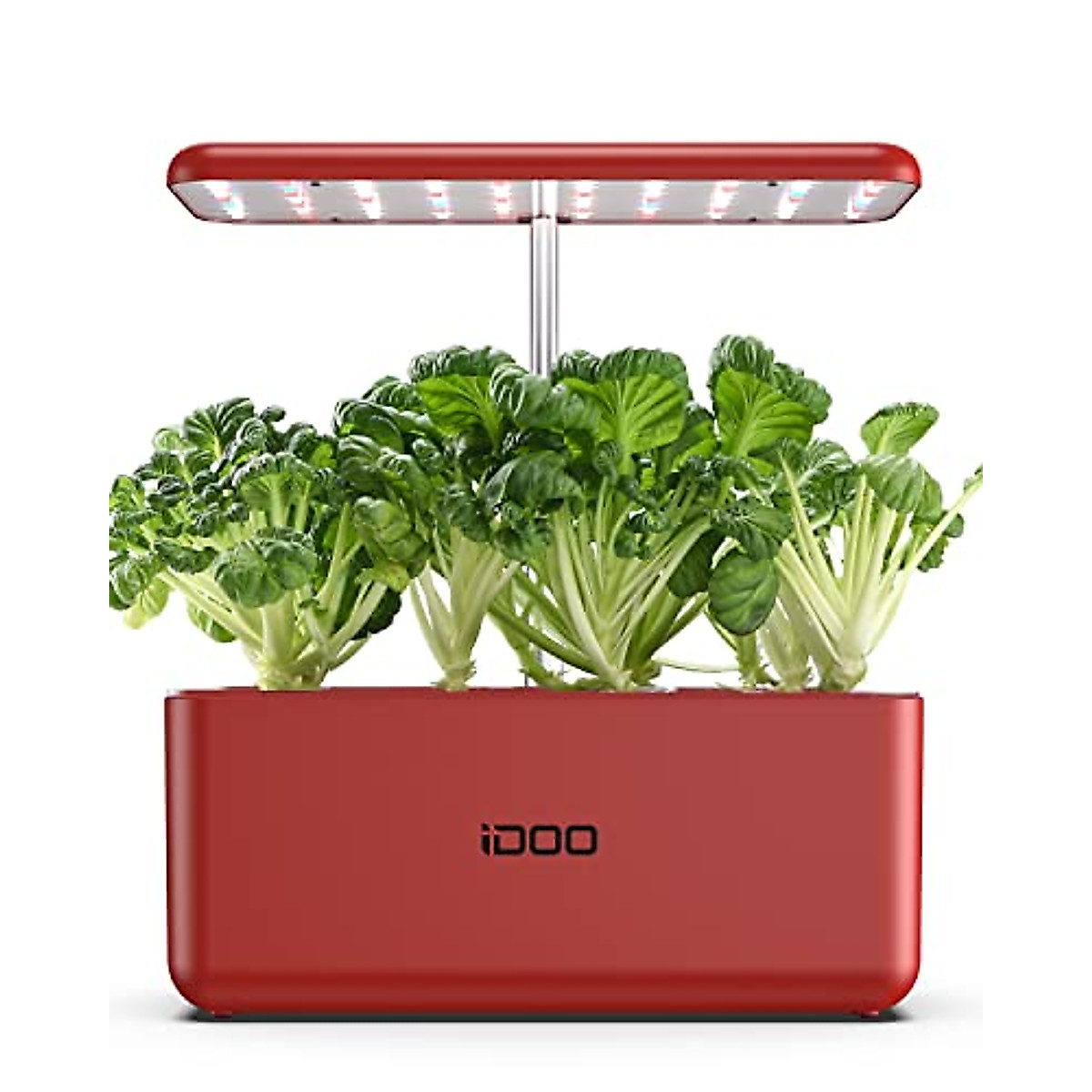 iDOO Hydroponics Growing System, Indoor Herb Garden Starter Kit with LED Grow Light, Smart Garden Planter for Home Kitchen, Automatic Timer Germination Kit
