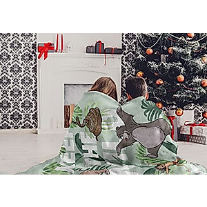 Northwest Jungle Book Micro Raschel Throw Blanket, 46" x 60", Wild in You