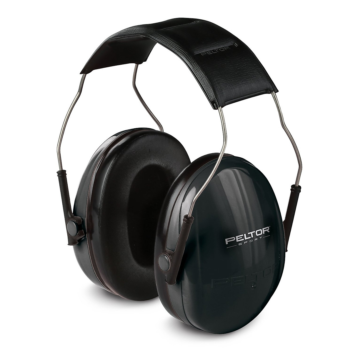 Peltor Sport Earmuffs, Black, NRR 22dB, Adjustable