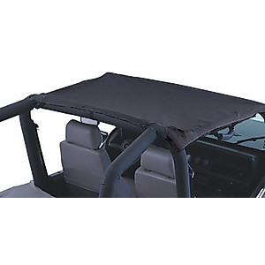 Rampage California Brief Soft Top | Vinyl, Spice Denim | 93317 | Fits 1997 - 2006 Jeep Wrangler TJ