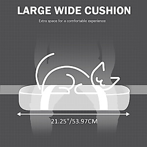 HOTOSYCH Gaming Chair, Ergonomic Video Game Chair for Adults, Comfortable Computer Chair with Footrest and Lumbar Support, Height Adjustable Gamer Chair for Office 350LBS, Blue