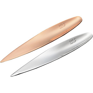 Yoshikawa YJ2536 Polishing Shop Syndicate Paper Knife, Made in Japan, Design Accessories, Silver, 5.8 inches (14.7 cm)