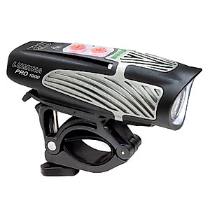 NiteRider Lumina Pro 1000 Front Bike Light Rechargeable MTB Road Commuter Bike Light Powerful Lumens Water Resistant Bicycle Headlight LED Front Light Easy to Install Cycling Safety