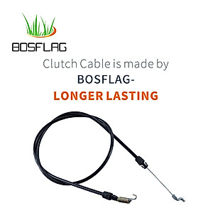 BOSFLAG 946-0910a Clutch Control Cable Replaces MTD 946-0910a Clutch Cable, 946-0910, 946 0910A, 746-0910a Cable, 746-0910, 746 0910 for MTD SB45, SB55, Troy-Bilt 521, 721 Squall 5&7HP 21" Snowblowers