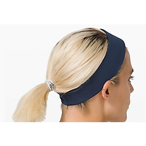 Lululemon Fly Away Tamer Headband (Code Blue)
