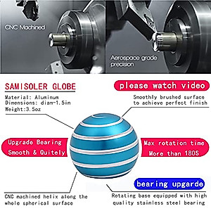 Desk-Kinetic-Toys Cool-Gadgets for Fidget: Cool-Stuff-Thing Game Toy for Adult Teen Children Kid, Stress Relief Optical-Illusion Gifts for Office School Home Man Women Christmas Spinning 180 Seconds