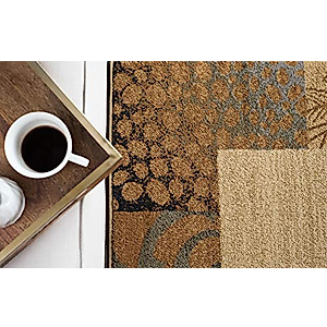 Tayse Sedona Beige 3 Piece Area Rug Set for Home, Room, and Decor - Transitional, Floral