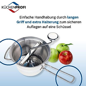 Küchenprofi K0966002820 Professional Stainless Steel Food Mill Silver, Large