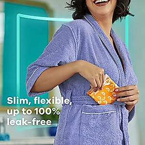 Always Ultra Thin Overnight Pads with Wings, Size 4, Overnight, 96 Count