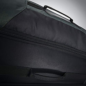 Samsonite Andante 2 Wheeled Rolling Duffel Bag, Moss Green/Black, 28-Inch