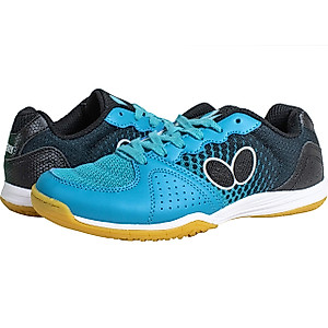 Butterfly Lezoline Vilight Shoes for Men or Women, Comfortable, Lightweight, Excellent Grip Table Tennis Tournament Professional Quality Ping Pong Shoe