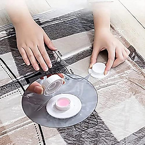 HAGUAN Hanging Vacuum Storage Bags, Reusable Space Saver Vacuum Storage Bags for Clothes, Hanging Storage Bags Vacuum Sealed for Home and Closet Organization (5PCS,L (67 * 110cm))