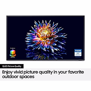 SAMSUNG QN65LST9TA 65" The Terrace 4K Full-Sun Outdoor QLED Smart TV with a HW-LST70T 3.0 Channel The Terrace Soundbar (2021)