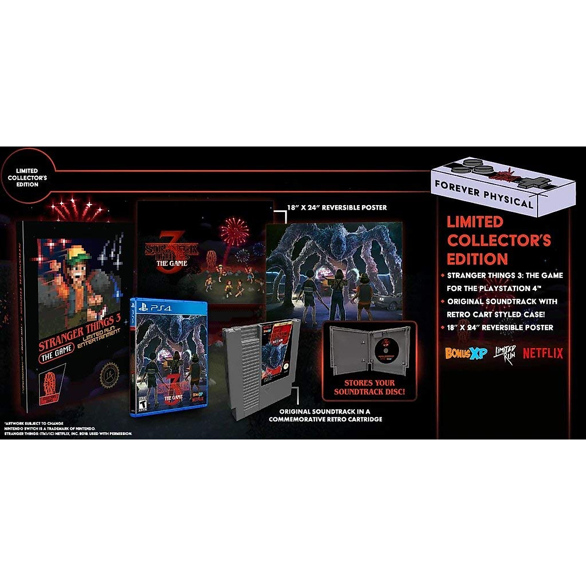 Stranger Things 3: The Game - Collector's Edition - Limited Run #310 - PlayStation 4