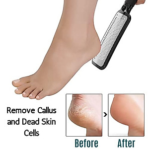 Slick- Foot File Callus Remover, Foot Scrubber, Callus Remover for Feet, Foot File, Foot Scrubber Dead Skin Remover, Foot Callus Remover, Foot Scraper, Dead Skin Remover for Feet, Foot Rasp.