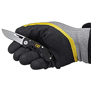CAT980010 Caterpillar Framelock, Black G10 Handle, 2"