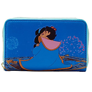 Loungefly Disney Aladdin Princess Scenes Zip Around Wallet