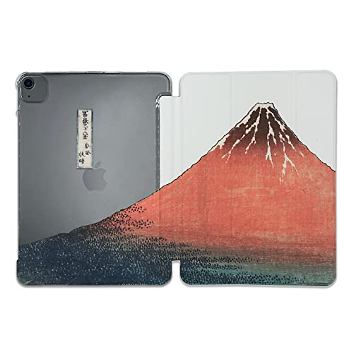 Cute Japanese Mountain Fuji Case Compatible with All Generations iPad Air Pro Mini 5 6 11 inch 12.9 10.9 10.2 9.7 7.9 Plastic Fabric Cover Slim Smart Stand SN1070 (8.3" Mini 6th gen)