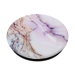 Marbled White Golden Rose Purple Pink Blue Grey PopSockets PopGrip: Swappable Grip for Phones & Tablets