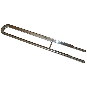 Music City Metals 13802 Stainless Steel Burner Replacement for Select Gas Grill Models by Charbroil, Kenmore and Others