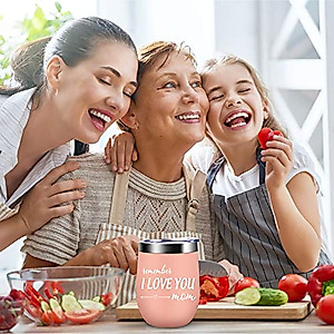 Alexanta Gifts for Mom - Mom Gifts from Daughter, Gifts for Daughters from Mothers, Mother and Daughter Gifts, Gifts for Mom from Son, Gifts for Mom from Kids, Remember I Love You Mom Tumbler