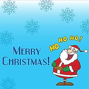 BANNER BUZZ MAKE IT VISIBLE Merry Christmas Banner, Celebrate Holiday Christmas Cheer Vinyl Sign, Metal Grommets & Hemmed Edges, Perfect for Home Outdoor Garden Party Decor (3' X 2')
