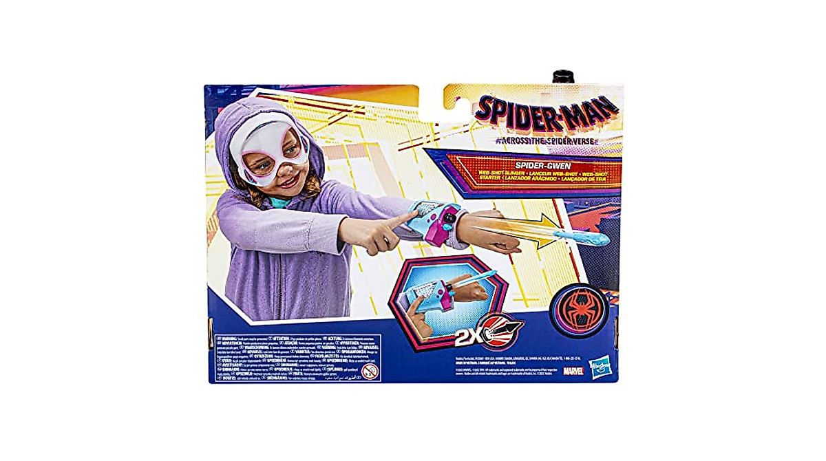 Marvel Spider-Man: Across The Spider-Verse Spider-Gwen Web-Shot Slinger ...