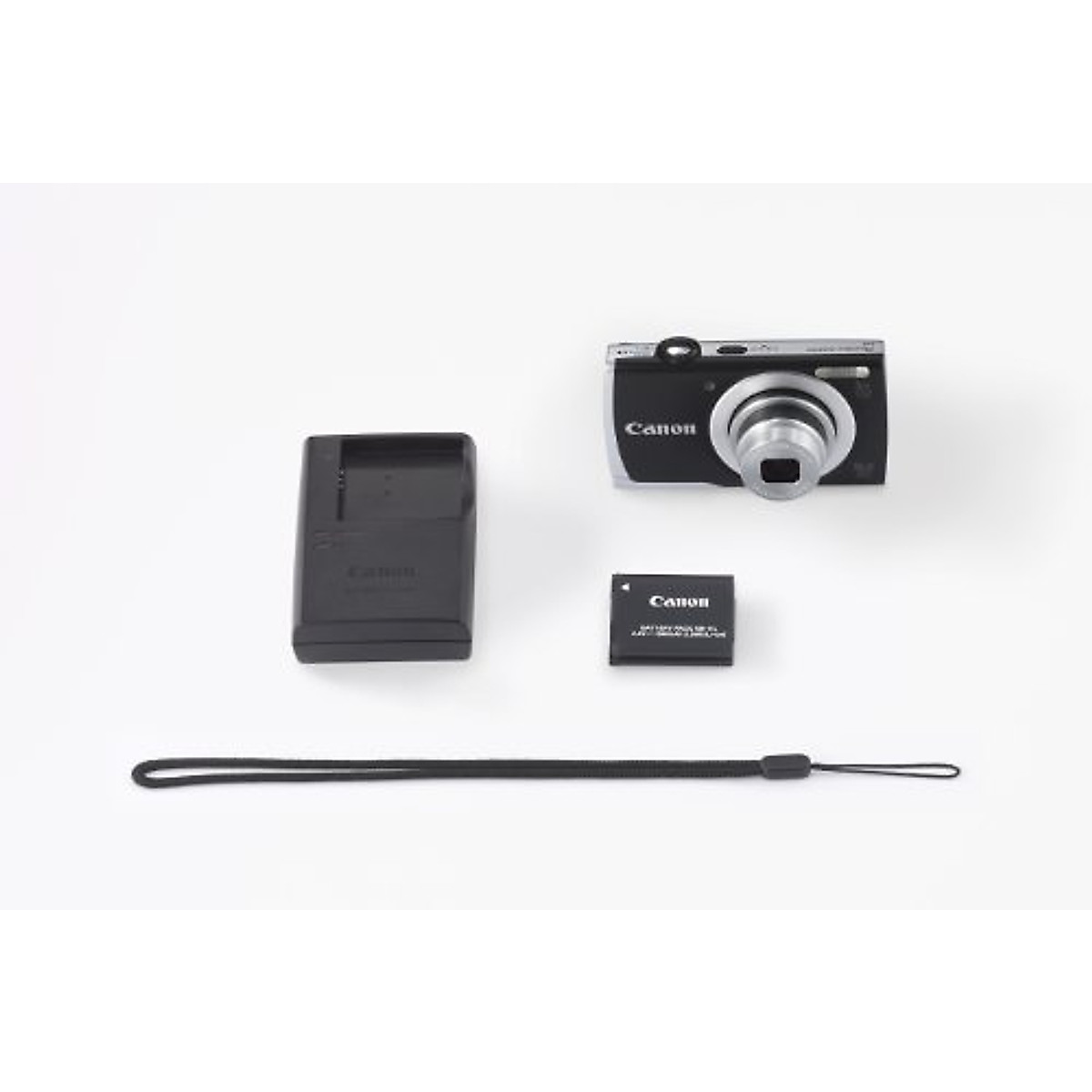 Canon PowerShot A2500 16.0 MP Digital Camera with 5X Optical Zoom and 720p HD Video Recording (Black)