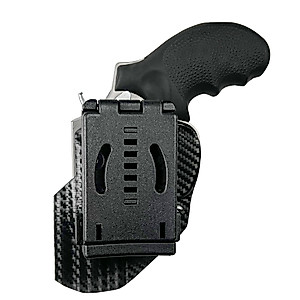 OWB Concealment IDPA - Outside The Waistband Holster - fits Taurus 856 2'' (Carbon Fiber, Right)