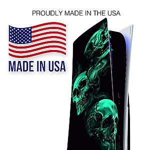 ITS A Skin Skins Compatible with Sony Playstation 5 Console Disc Edition - Protective Decal Overlay Stickers wrap Cover - See Speak Hear no Evil