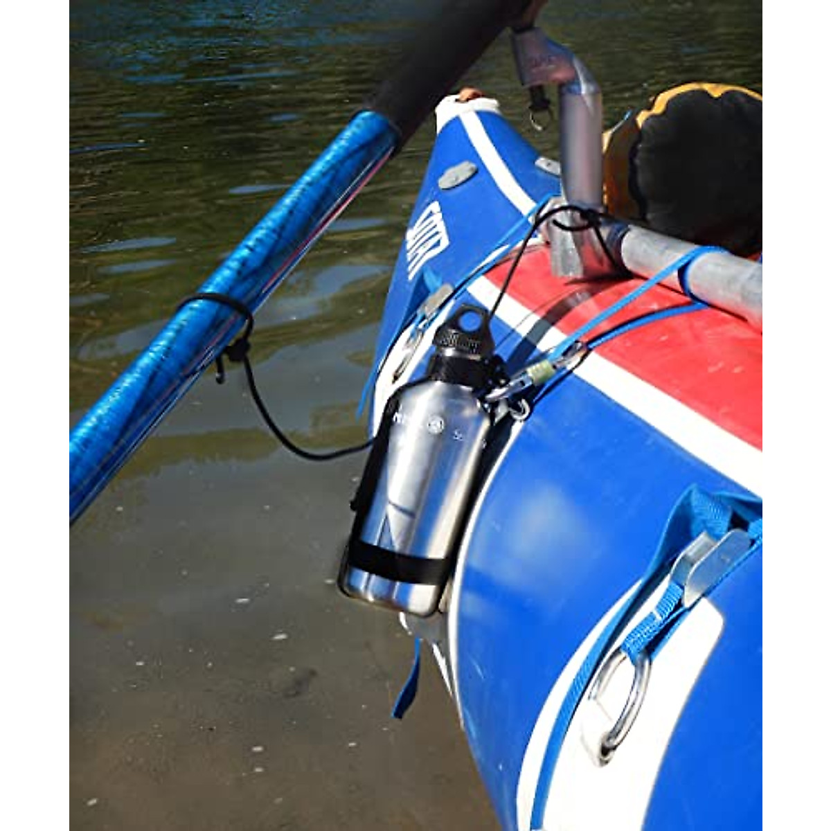 New Wave Enviro 40oz Stainless Steel Water Bottle with Strap