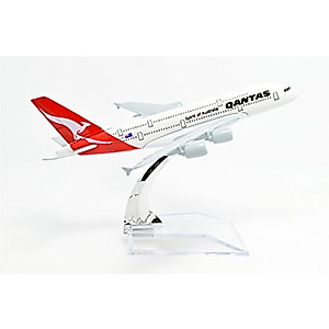 TANG DYNASTY(TM 1:400 16cm Air Bus A380 Qantas Metal Airplane Model Plane Toy Plane Model