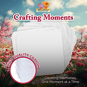 Microfleur 10 Pc Max Liners for Microfleur Max 9" Microwave Flower Press, Extra/Replacement Liners 10 Pc (5 Pair) - White Liners Only