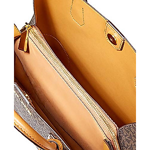Michael Kors Mercer Gallery, Tote, BRN/Acorn