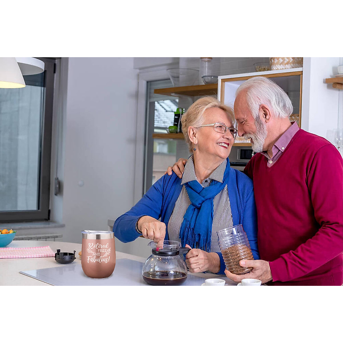 Retired Free and Fabulous - Fun Happy Retirement Gifts for Women - Retirement Gifts for Women, Men, Coworkers, Sisters, Colleague, Mom, Aunt, Grandmother, Boss, Best Friends, Teachers, Nurses, Retiree