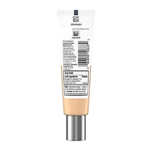 Neutrogena Healthy Skin Radiant Tinted Facial Moisturizer with Broad Spectrum SPF 30 Sunscreen Vitamins A, C, & E, Lightweight, Sheer, & Oil-Free Coverage, Sheer Ivory 10, 1.1 fl. oz