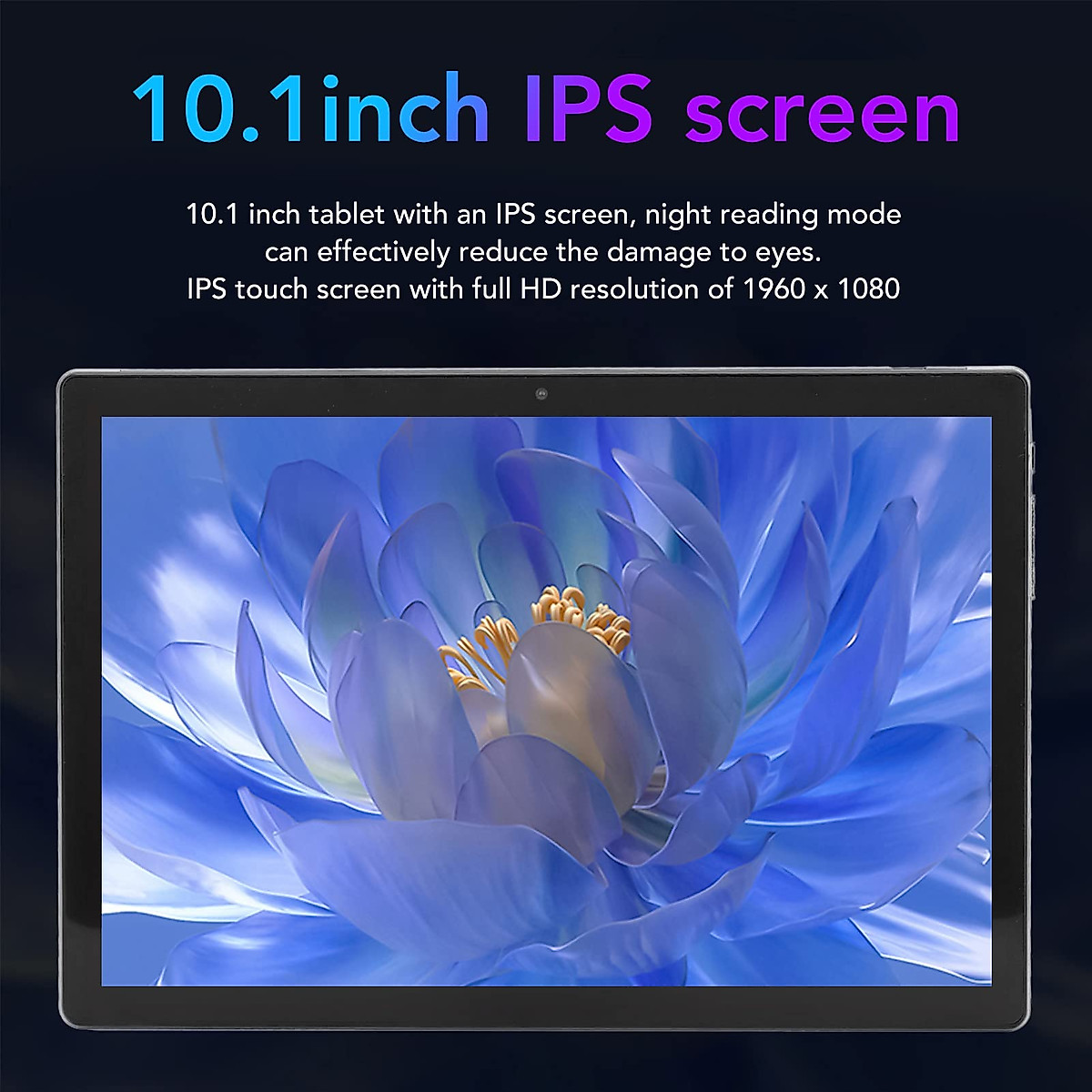 10.1 Inch Tablet 6GB RAM 128GB ROM MT6592 8 Cores CPU 8800mAh Battery IPS Tablet Office Dual Cameras (US Plug)