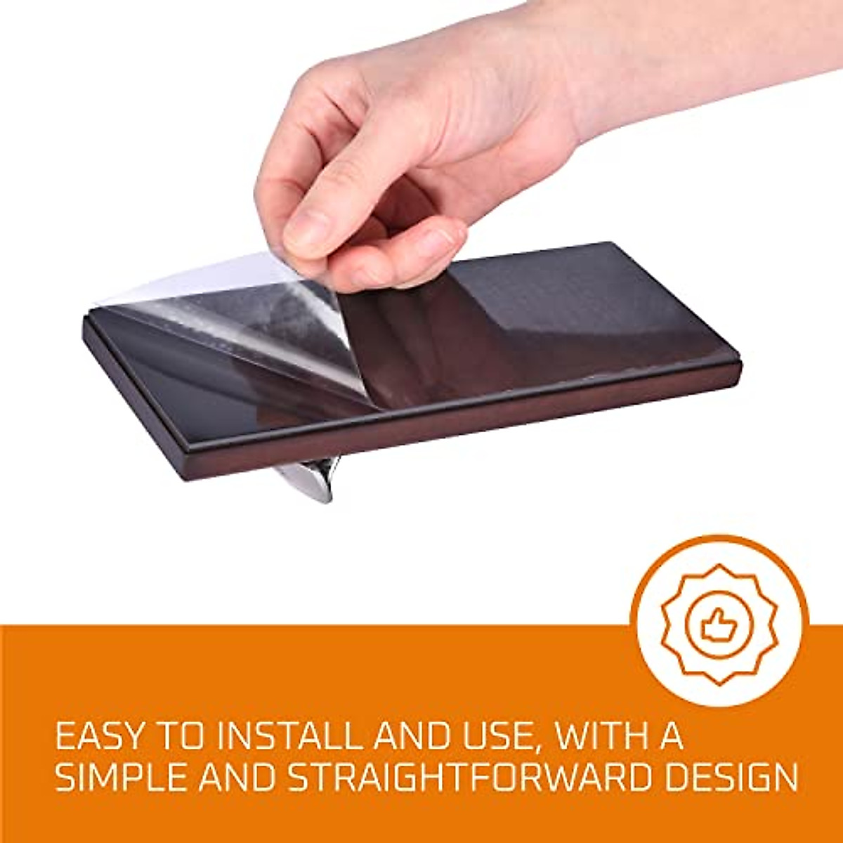 Bruntmor Wall Mount Bottle Opener - 7.87" x 2.75" x 0.55" Portable Mountable Beer Opener - Wooden Magnetic Beer Cap Catcher - Auto-Catch Cap Function & Space-Saver - Vintage Beer Caddy for Men & Dad