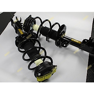 OREDY Front Struts for 2008 2009 2010 2011 2012 Nissan Rogue FWD Only Set of 2 Complete Shock Absorbers w/Coil Spring Assembly - 172609 172608