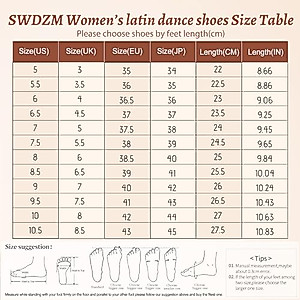 SWDZM Women's Latin Dance Shoes Cross Strap Ballroom Tango Character Performance Practice Dancing Shoes,L481 Champagne 1 1/2'' Heel,8.5 M US