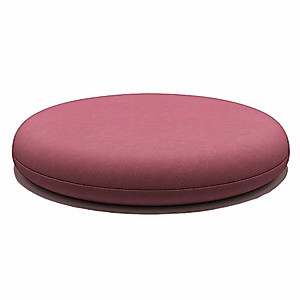 Chair Pads for Dining Chairs 18x18, Indoor Seat Cushions for Dining Chairs, Kitchen Chair Cushions Large, Washable Seat Pads for Dining Room Chairs with Disassemblable Cover Wine Red