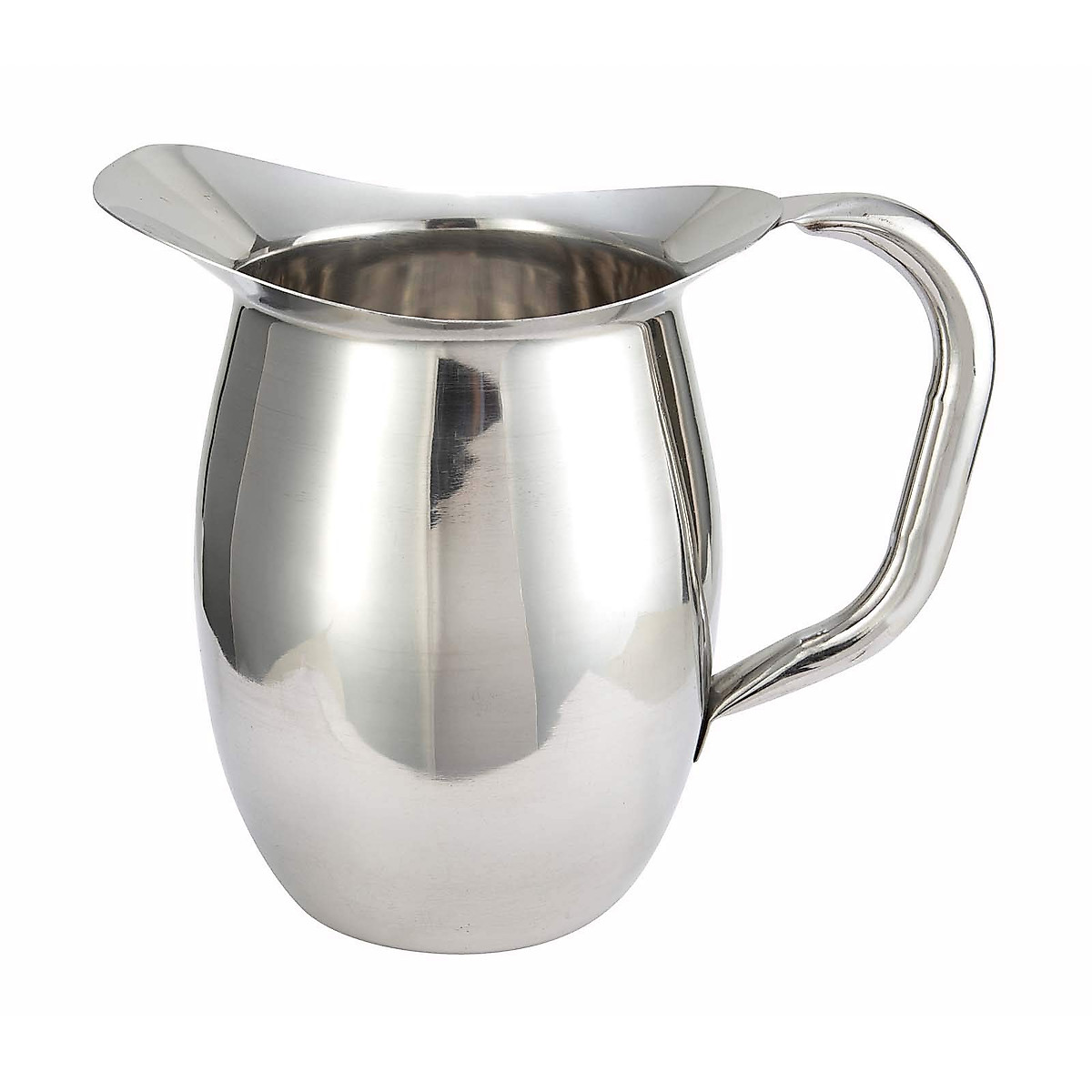 Winco WPB-3 Deluxe Bell Pitcher, 3-Quart, Stainless Steel