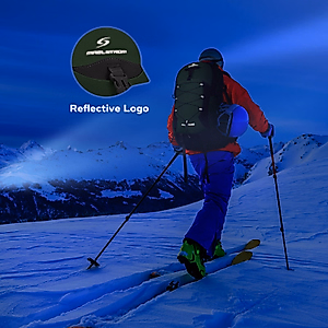 Maelstrom Hiking Backpack,Camping Backpack,40L Waterproof Hiking Daypack with Rain Cover,Lightweight Travel Backpack,Green