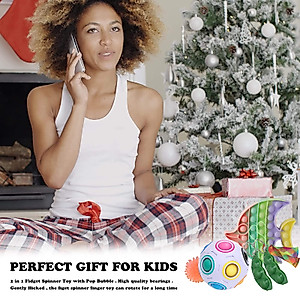 (50Pcs) Fidget Toys for Kids, Fidget PopIts Pack Popper Toy Set for Girls Boys, Treasure Chest Classroom Prizes Party Favors for Kids 4-8, Silicone Stress-Relief Sensory Toy Box for Kids and Adults