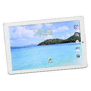 Luqeeg 10.1 Inch Tablet, 8MP 16MP Camera Dual SIM Tablet 100-240V (US Plug)