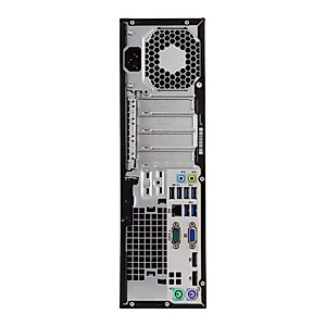 HP Business Desktop EliteDesk 800 G2 Desktop Computer - Intel Core i7 (6th Gen) i7-6700 3.40 GHz - 8 GB DDR4 RAM - 500GB HDD - DVDRW - Windows 10 Pro (Renewed)