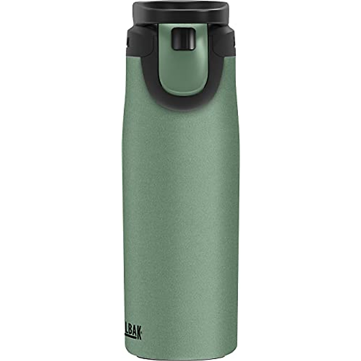 CamelBak Forge Flow Coffee & Travel Mug, Insulated Stainless Steel - Non-Slip Silicon Base - Easy One-Handed Operation - 20oz, Moss